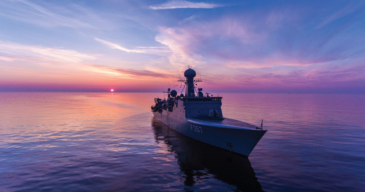 German Frigate Hessen Joins EU Aspides Mission with SitaWare