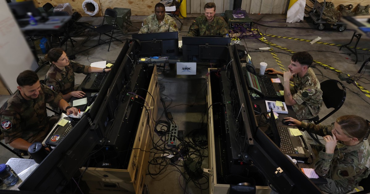 Systematic staff support multi-national command and control exercise