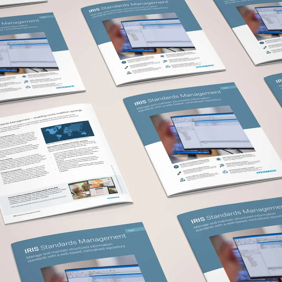 IRIS Standards Management Flyer – Enabling Cross-Coalition Synergy