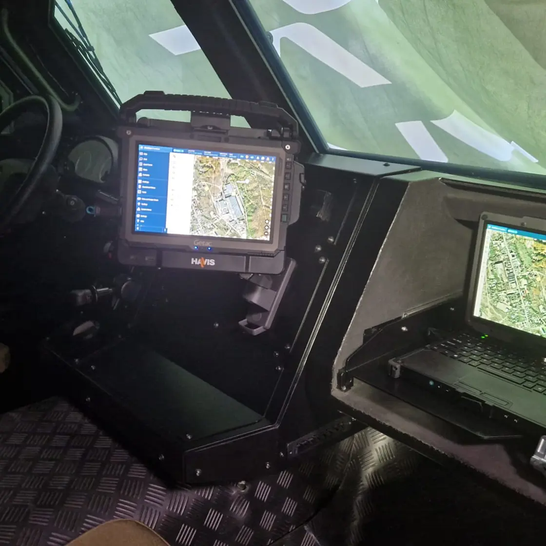 SitaWare Frontline by Systematic onboard VLAH, the first armored ...