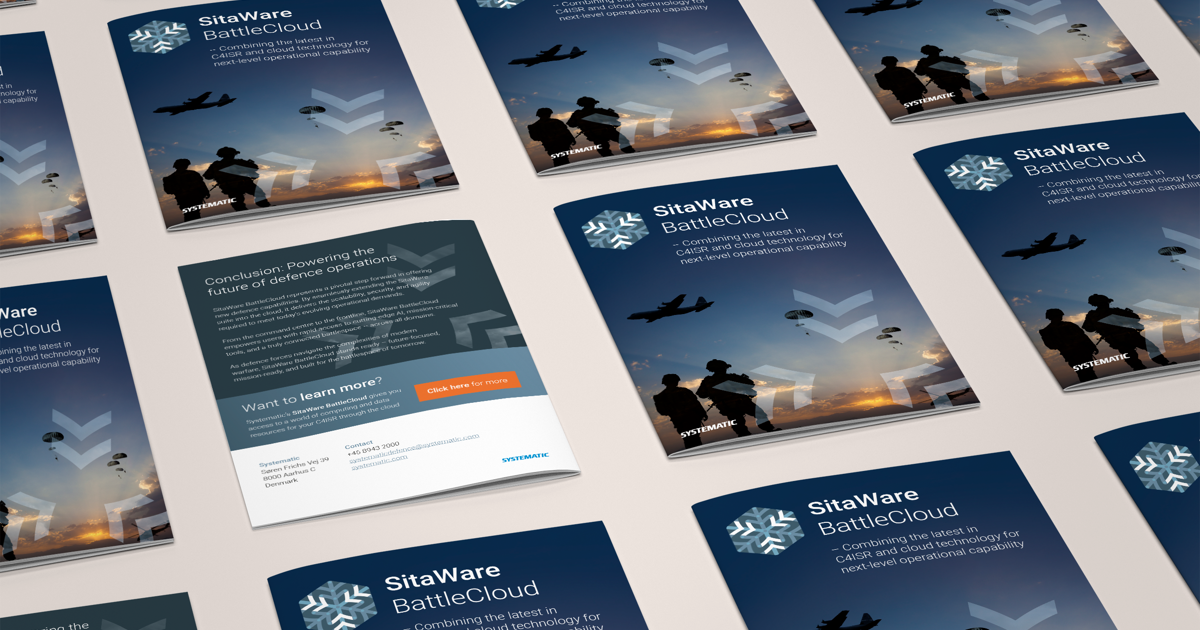 Enhance C4ISR with SitaWare BattleCloud ebook