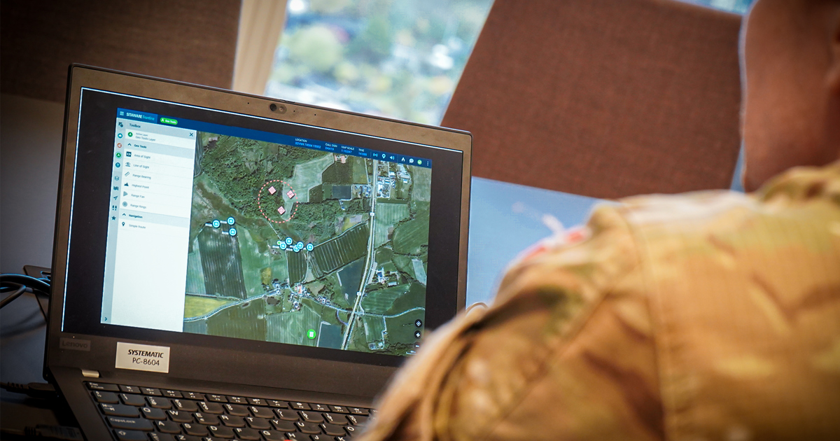 Danish Army Trains with New SitaWare C2 Digital Platform