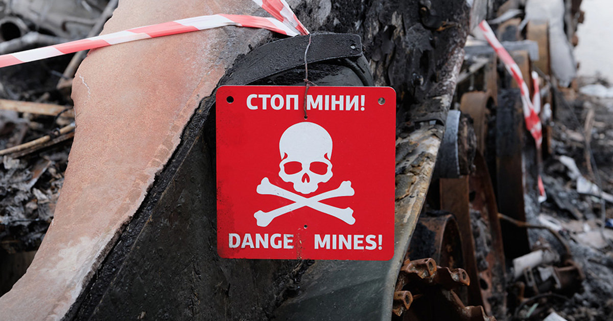 Engineering a safer landscape through landmine removal
