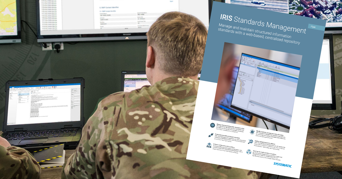 IRIS Forms Flyer – Efficient Military Communication Flow